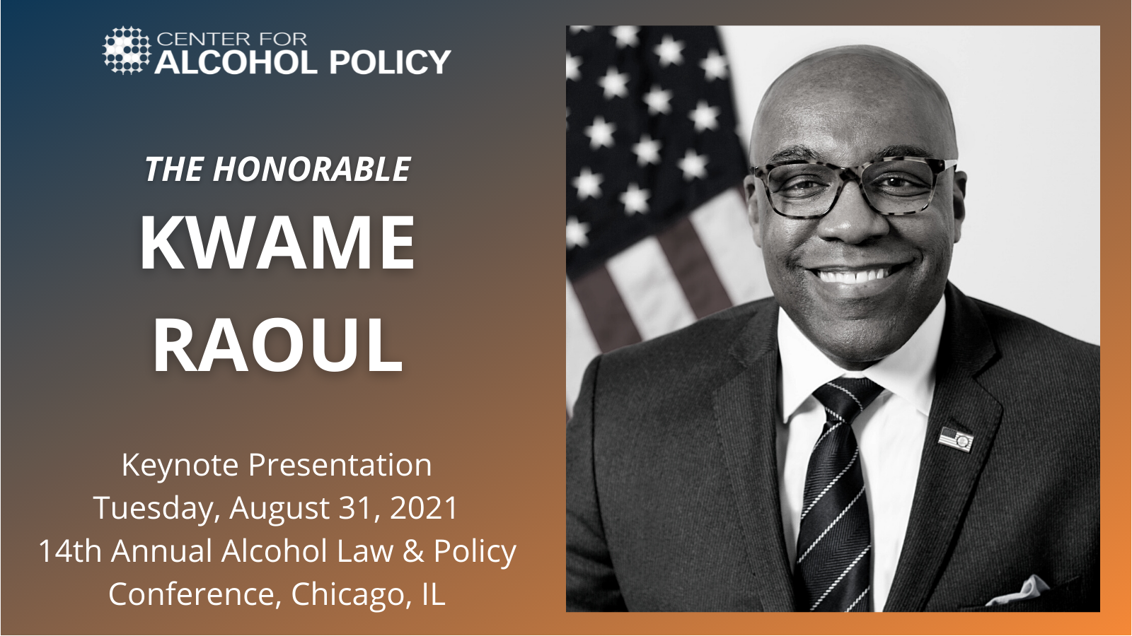 Illinois Attorney General Kwame Raoul to Keynote 2021 ALPC - Center for ...